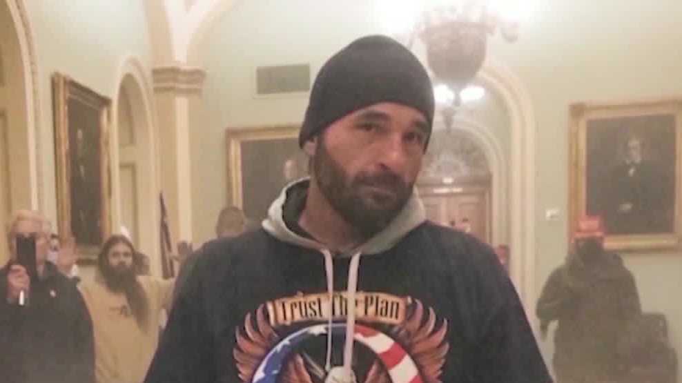 Capitol riots: Doug Jensen asks to be released from jail