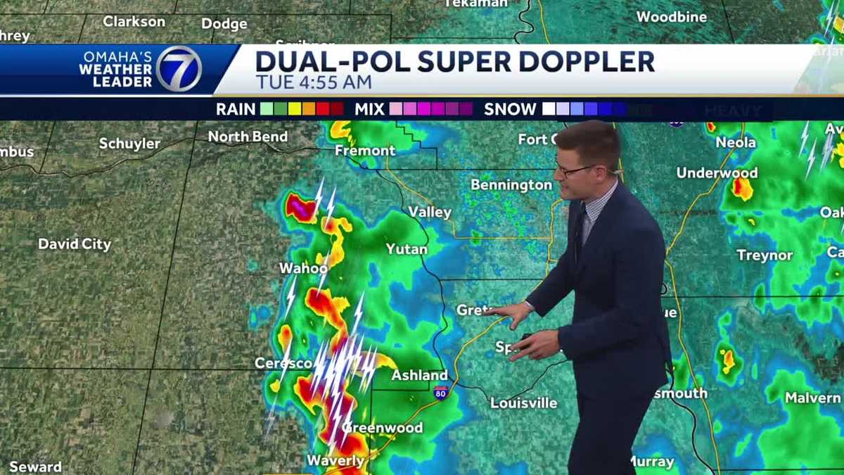 Omaha morning weather forecast for Tuesday, September 9