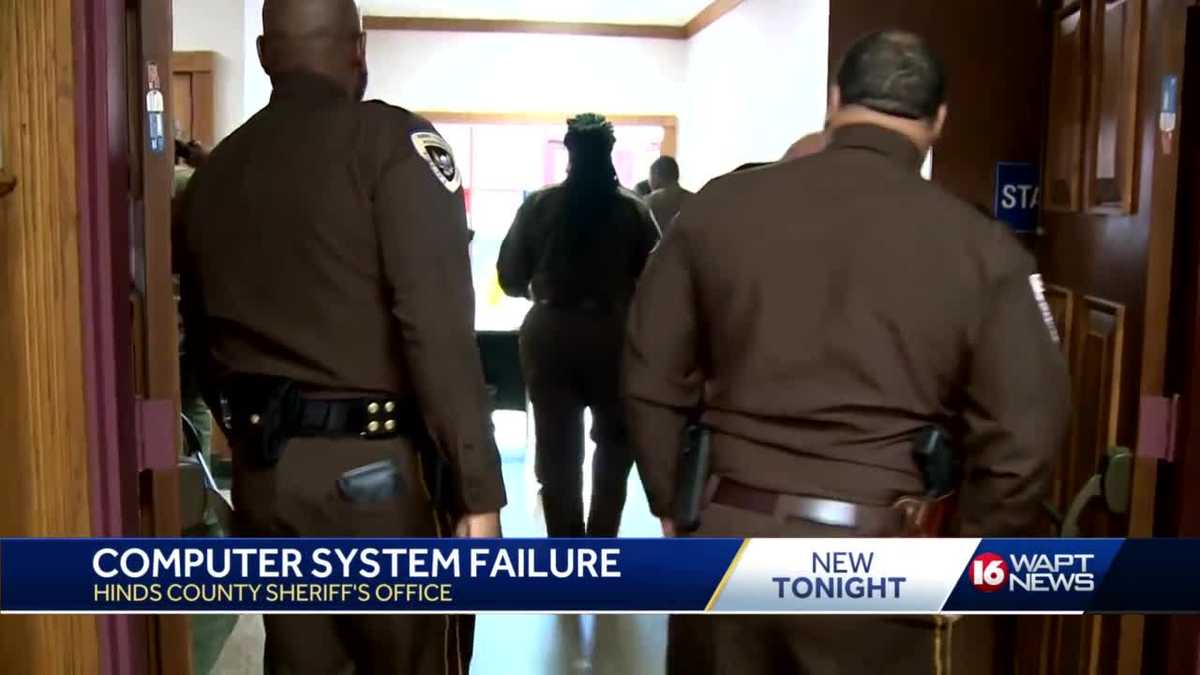 Computer failure restored at Hinds County Sheriff's Office