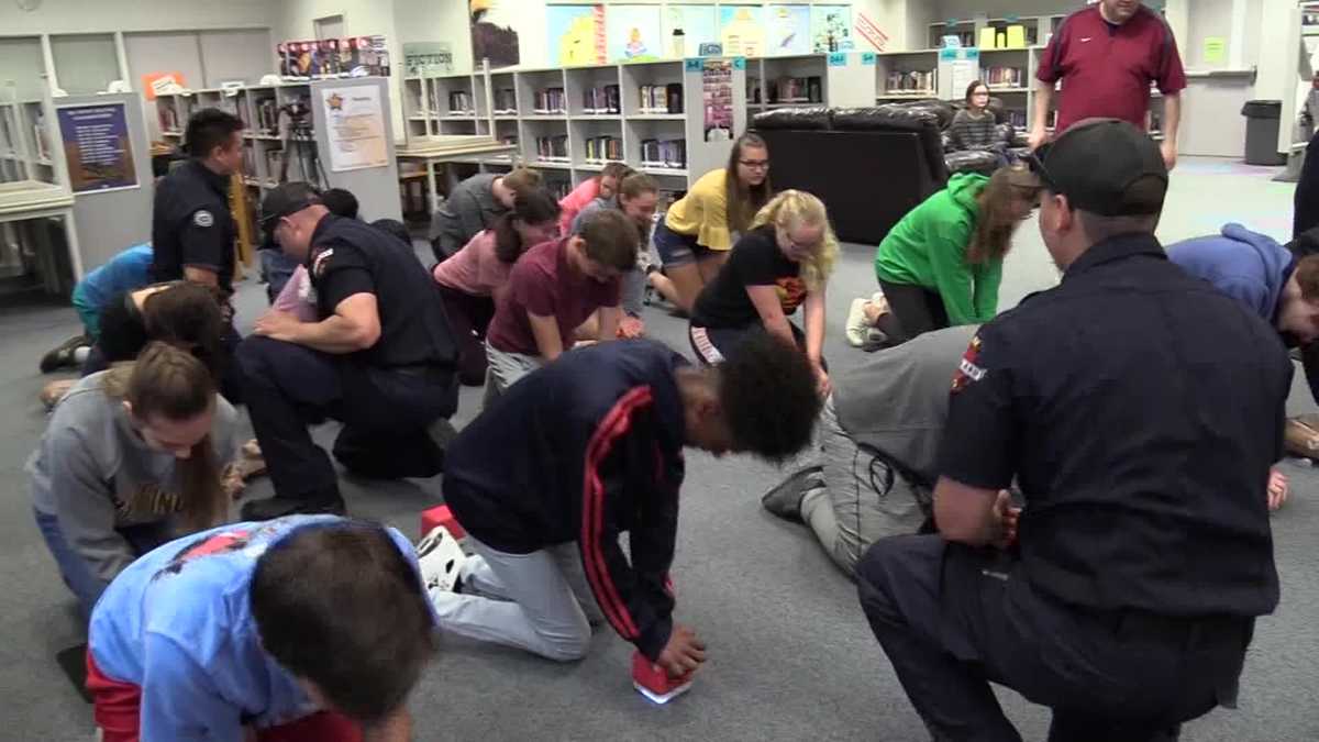 Kids are learning proper CPR techniques using tune of the 'Baby Shark' song