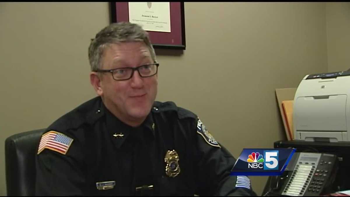 Plattsburgh police chief Desmond Racicot announces retirement