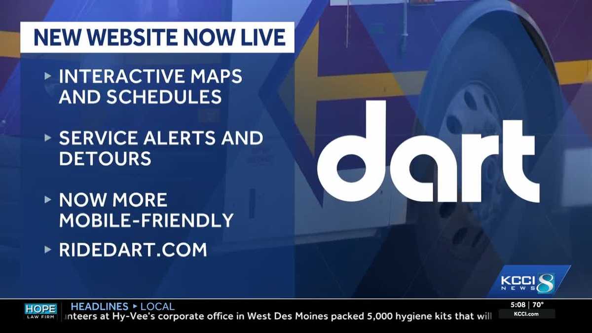 DART launches new website with interactive maps