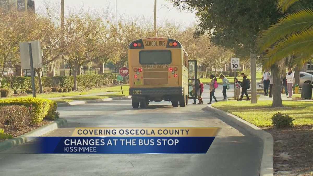 Bus stop moved after child hit by car in Osceola County