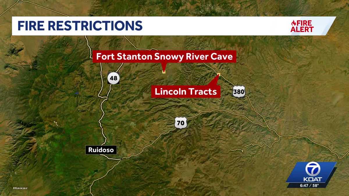 Fire restrictions issued for Socorro and Catron counties