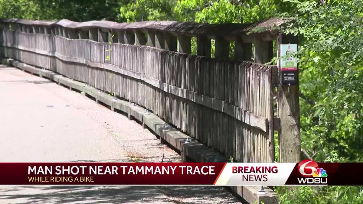 Louisiana man shot while biking Tammany Trace