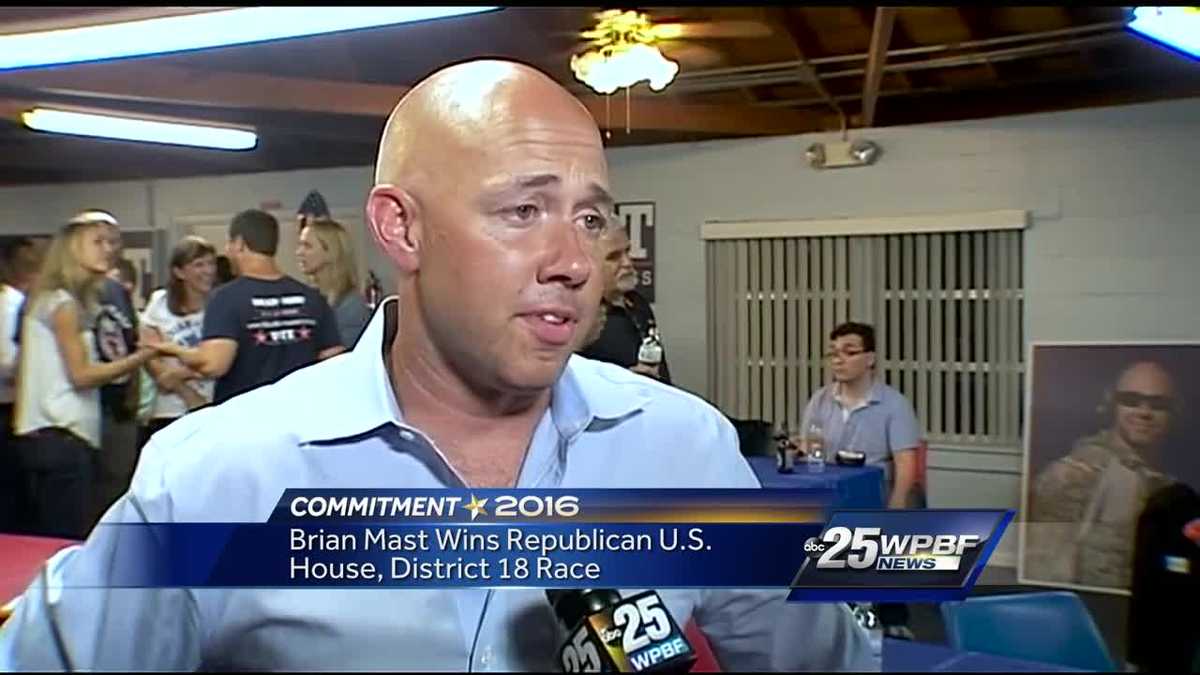 Brian Mast wins Republican U.S. House, District 18 Race