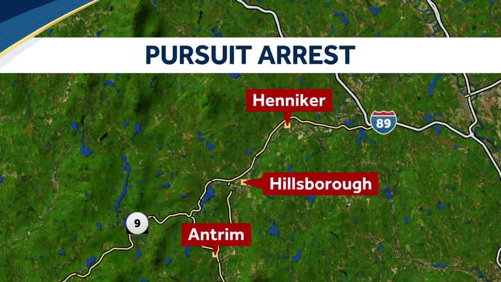 Man accused of leading police on chase through NH communities