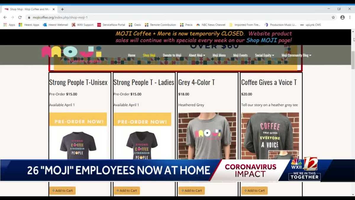 'Moji Coffee and More' closed; urging customers to shop online
