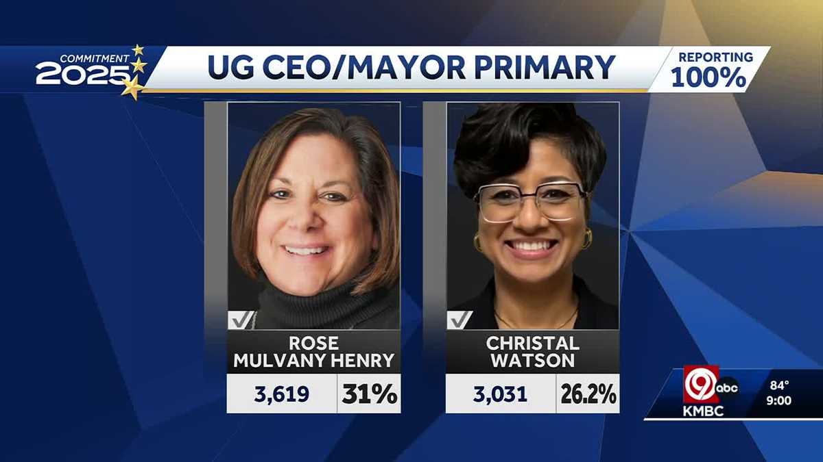 Rose Mulvany Henry, Christal Watson move on in UG Mayor/CEO race