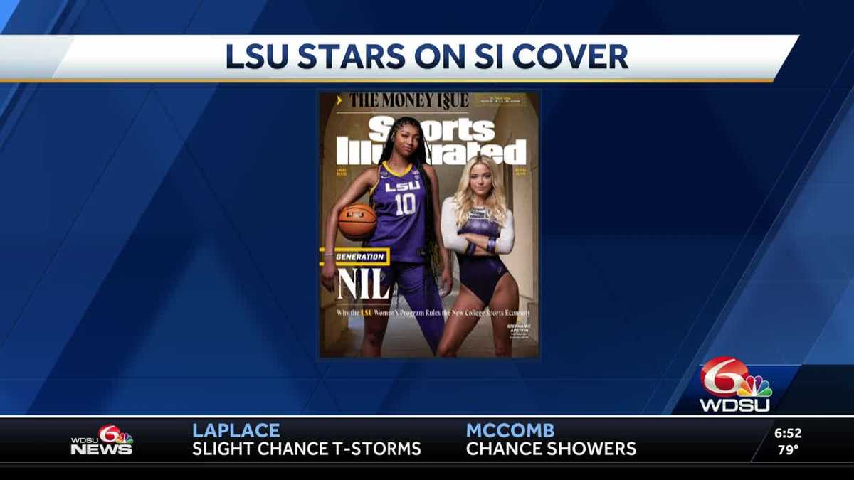 LSU star athletes grace major magazine covers
