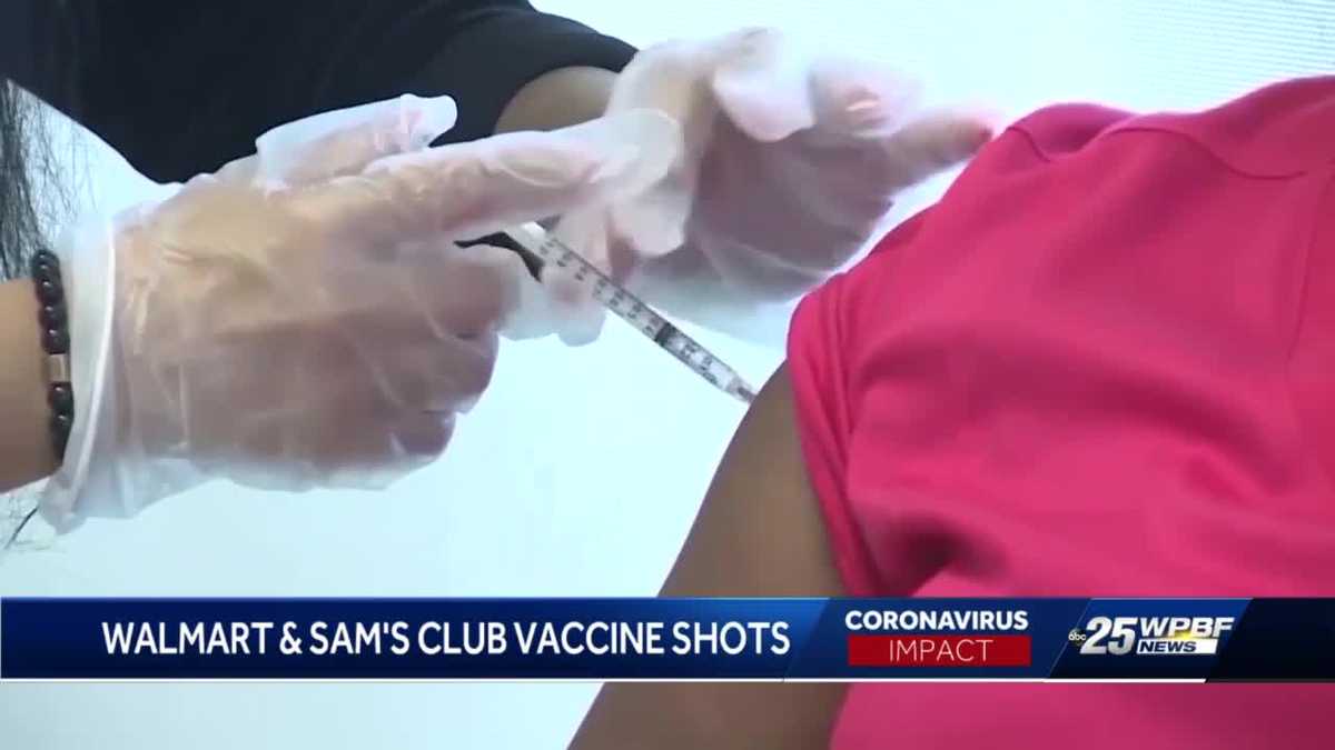Walmart, Sam's Club distributes COVID-19 vaccine in Port St. Lucie