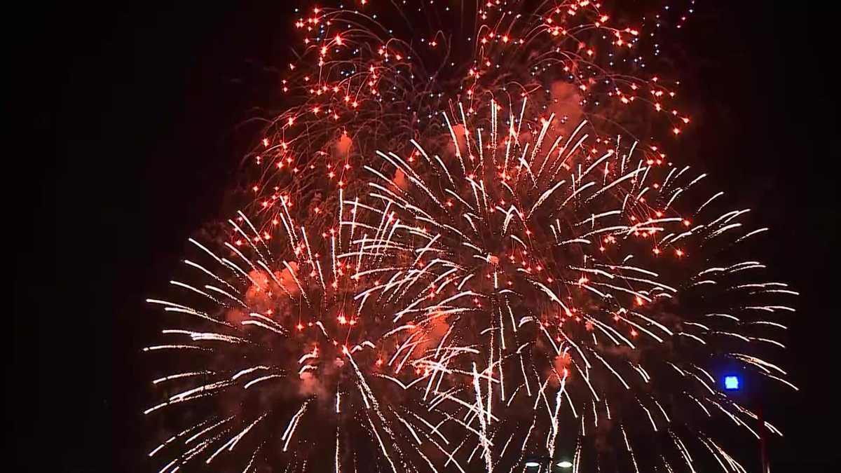 ICYMI: New Year's Eve fireworks over downtown Omaha