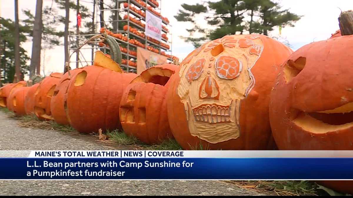 L. L. Bean hosts the Camp Sunshine Pumpkin Festival