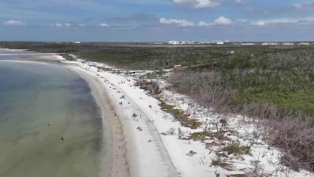 Southwest Florida beach restoration underway after Hurricane Ian damage