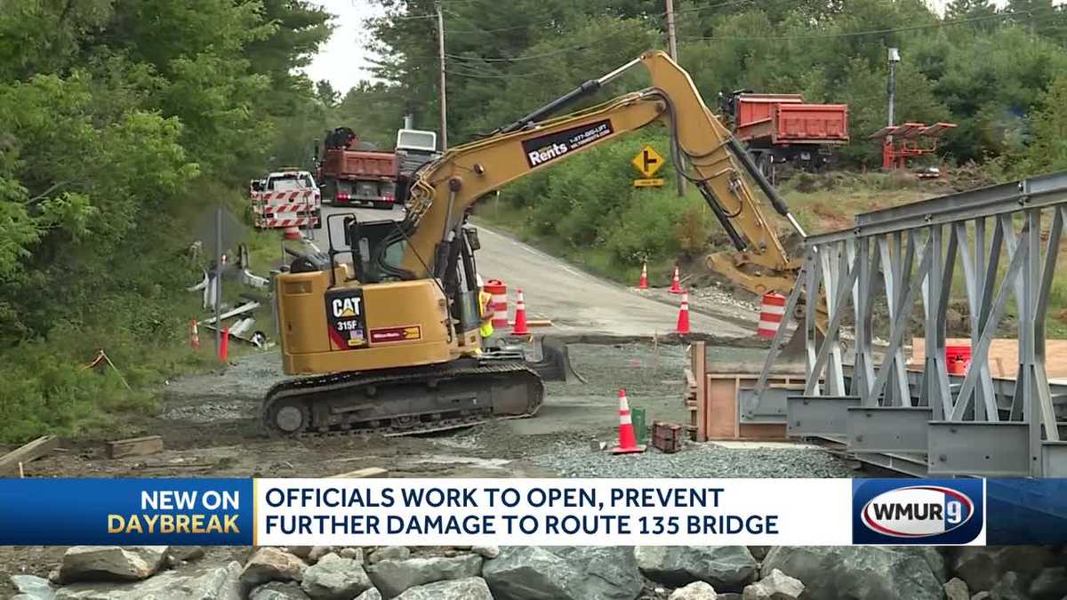 Officials work to open, prevent damage to Route 135 bridge