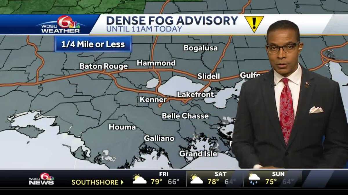 A cloudy, warm and humid Friday