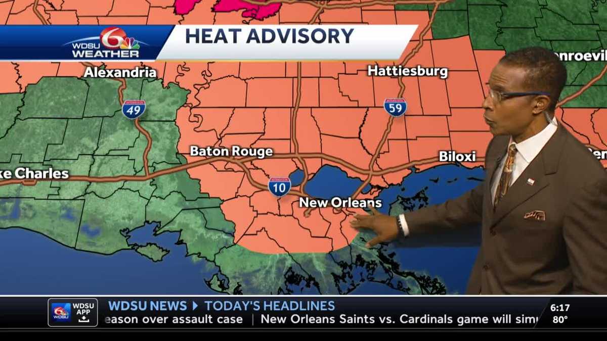 A hot and humid Tuesday