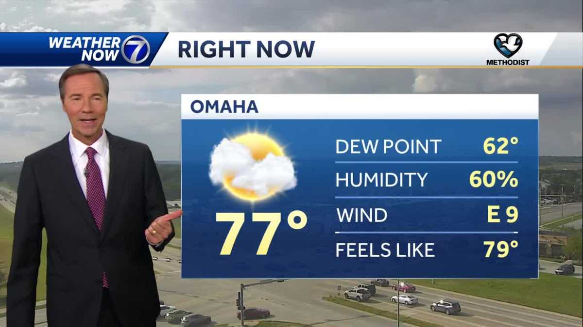 Tuesday evening August 16 Omaha weather forecast. Spectacular