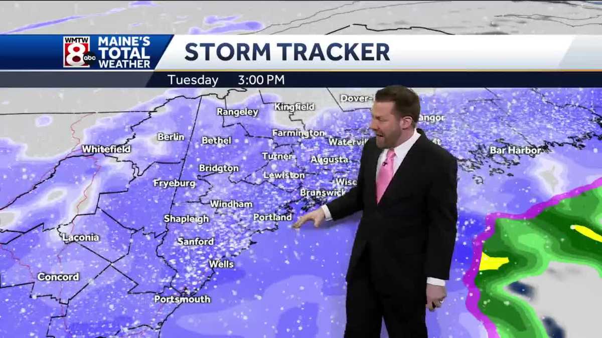 Tracking Tuesday's Nor'easter