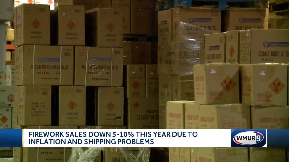 Firework companies face shipping problems ahead of July 4