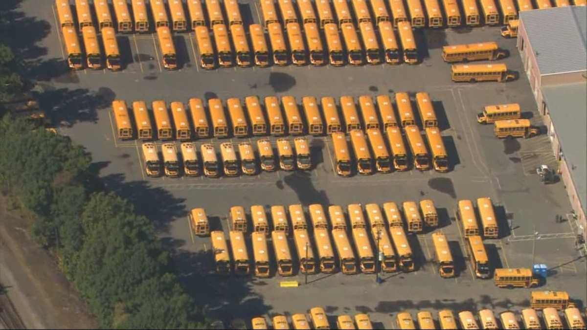 Some school bus routes go unmanned in Boston