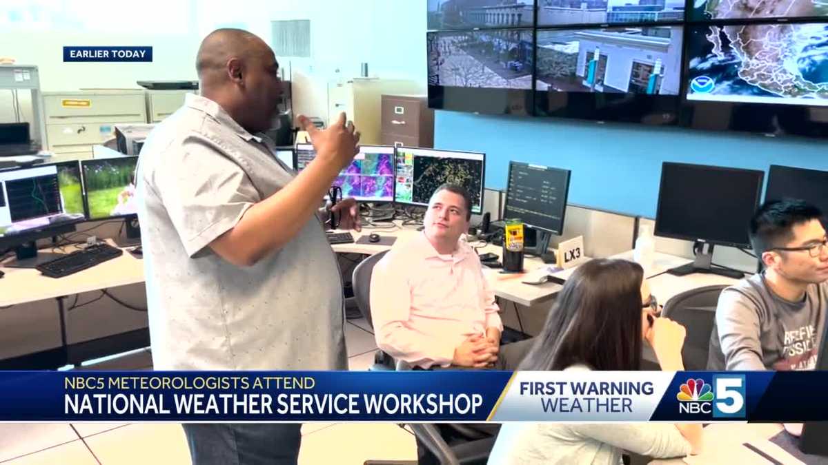 NBC5 attends National Weather Service workshop
