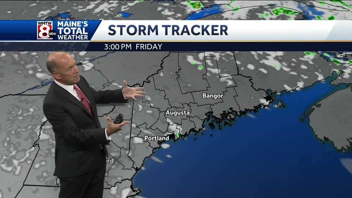 Clearing sky with another cool night ahead
