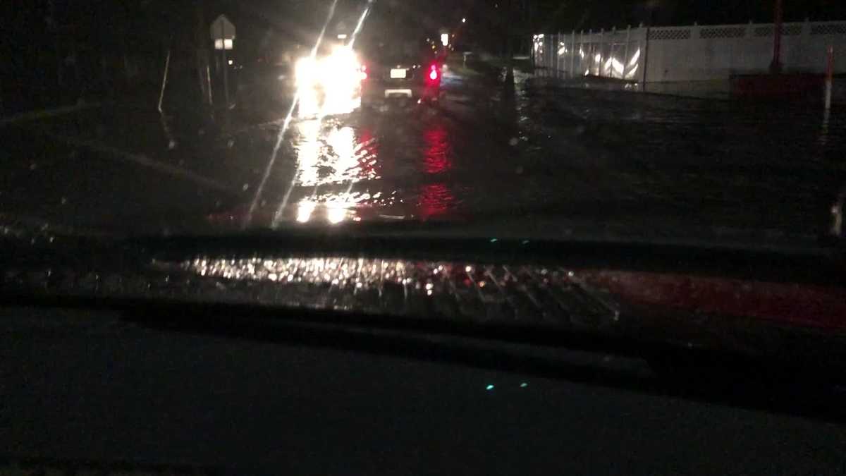 Videos show flooding, lightning in Central Florida during storms