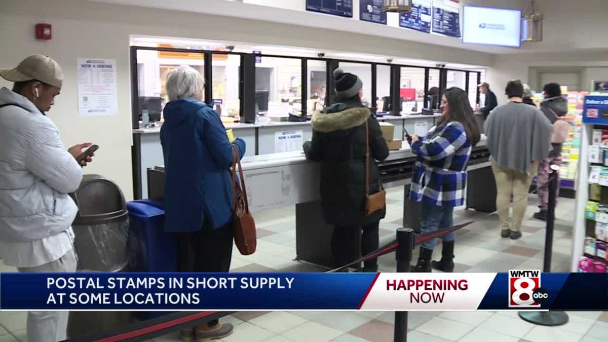 No stamps at some post offices in Maine