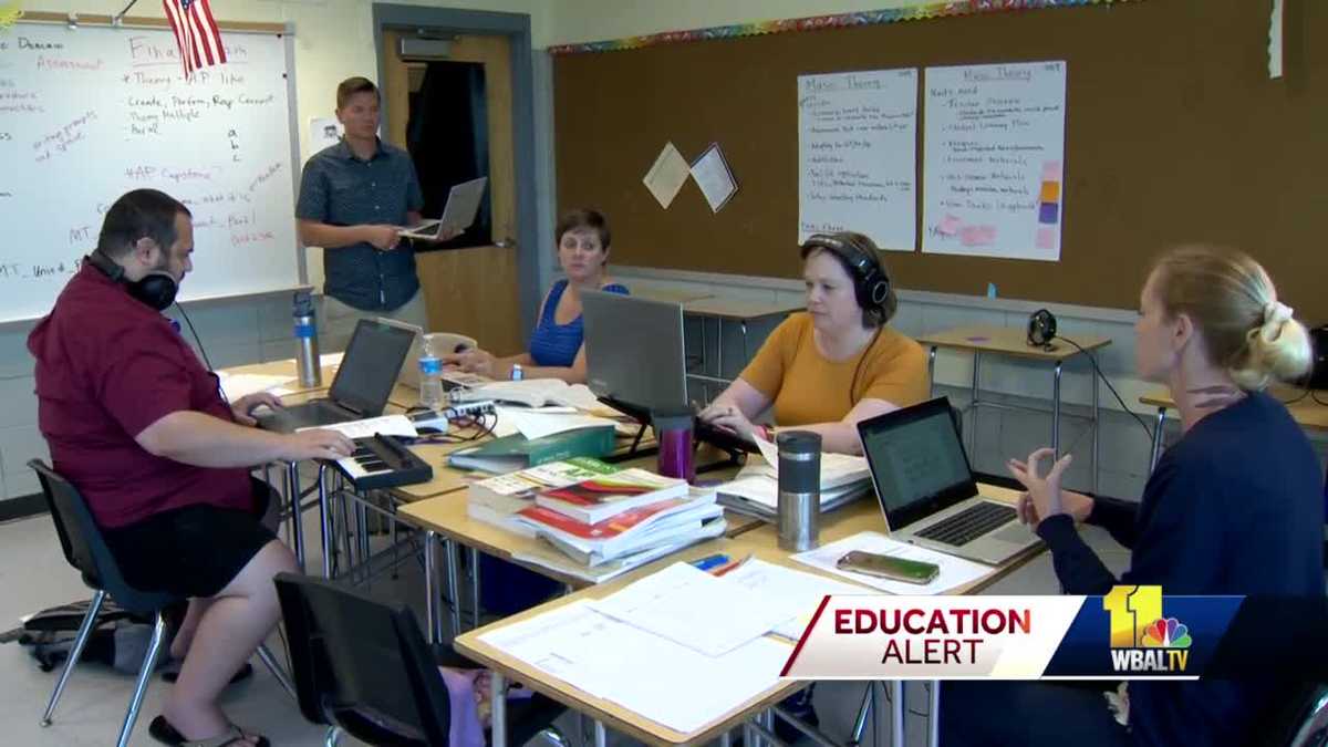 Teachers work during summer to update curriculum for Baltimore Count y students