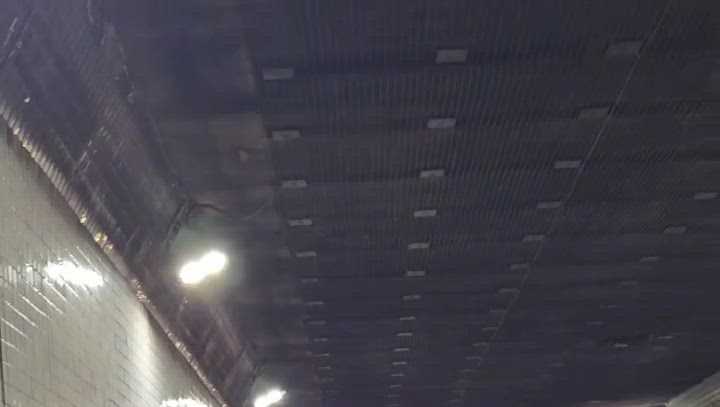 Images from fire inside PA Turnpike Tunnel shows smoke, evacuation of ...