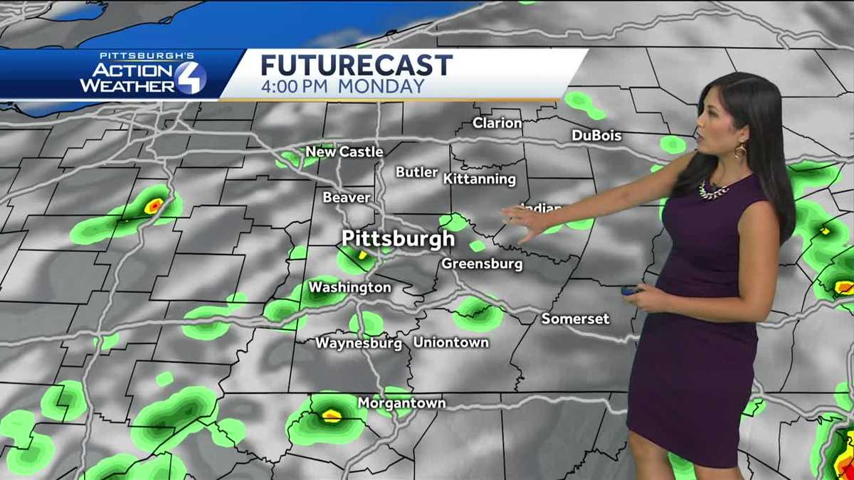 Pittsburgh's Action Weather forecast: Hot, humid to start the week