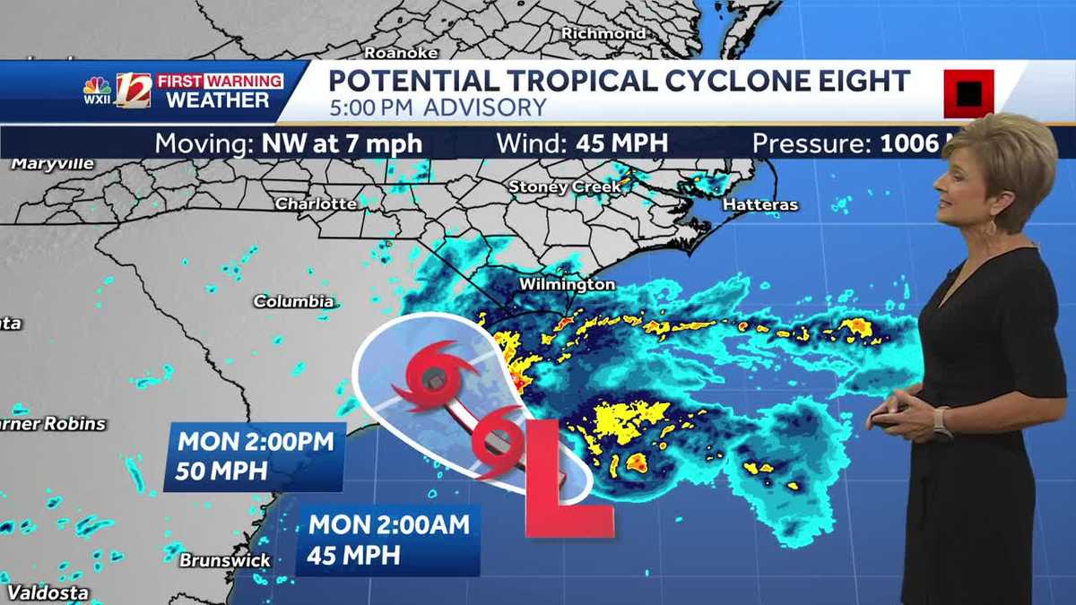 WATCH: Tracking Potential Tropical Cyclone 8 forecast to bring rain and ...