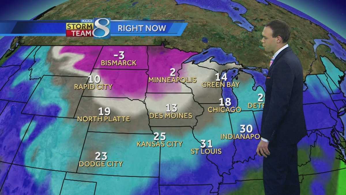 KCCI 8 video weather forecast