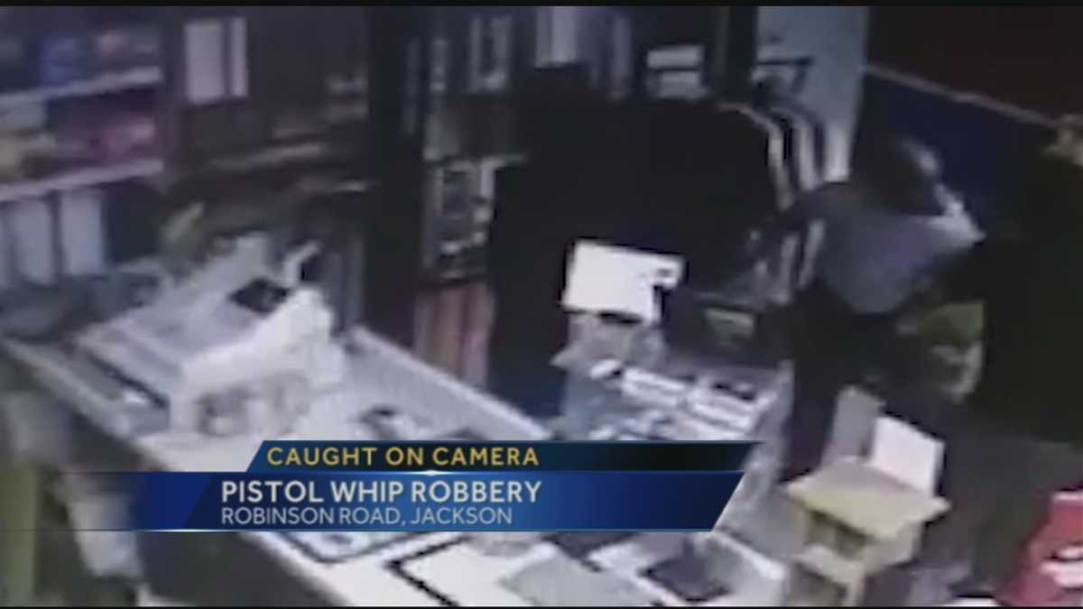 Liquor Store Robbery Caught On Camera