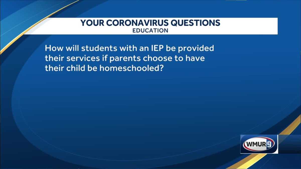 Coronavirus schools Q&A: Homeschooling students with IEPs