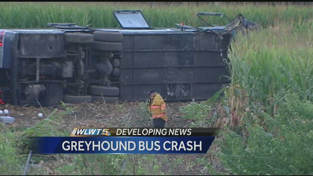 911 calls from Greyhound accident reveal chaos in moments after crash