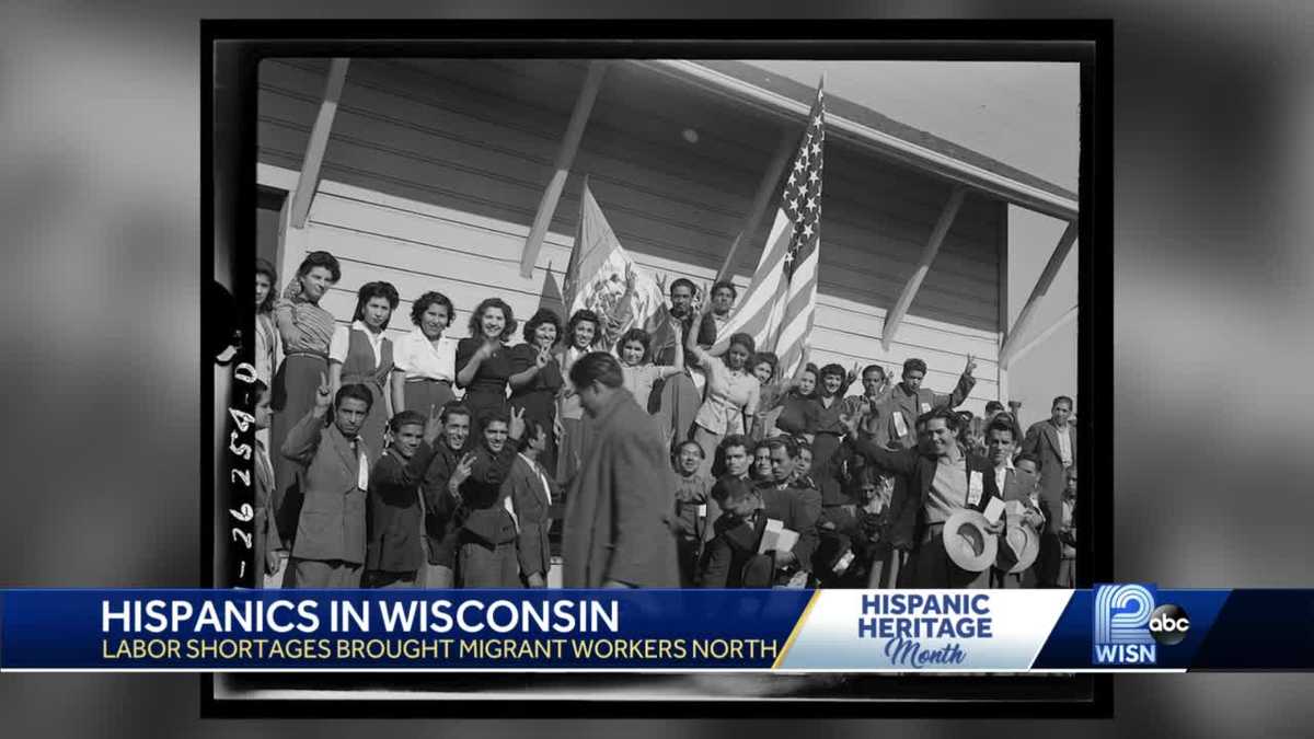 What brought Hispanics to Wisconsin?