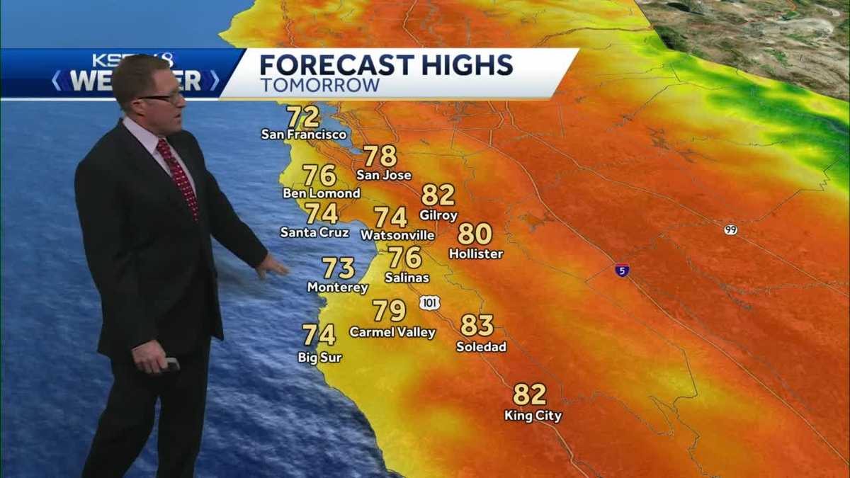 KSBW 8 Weather for October 28