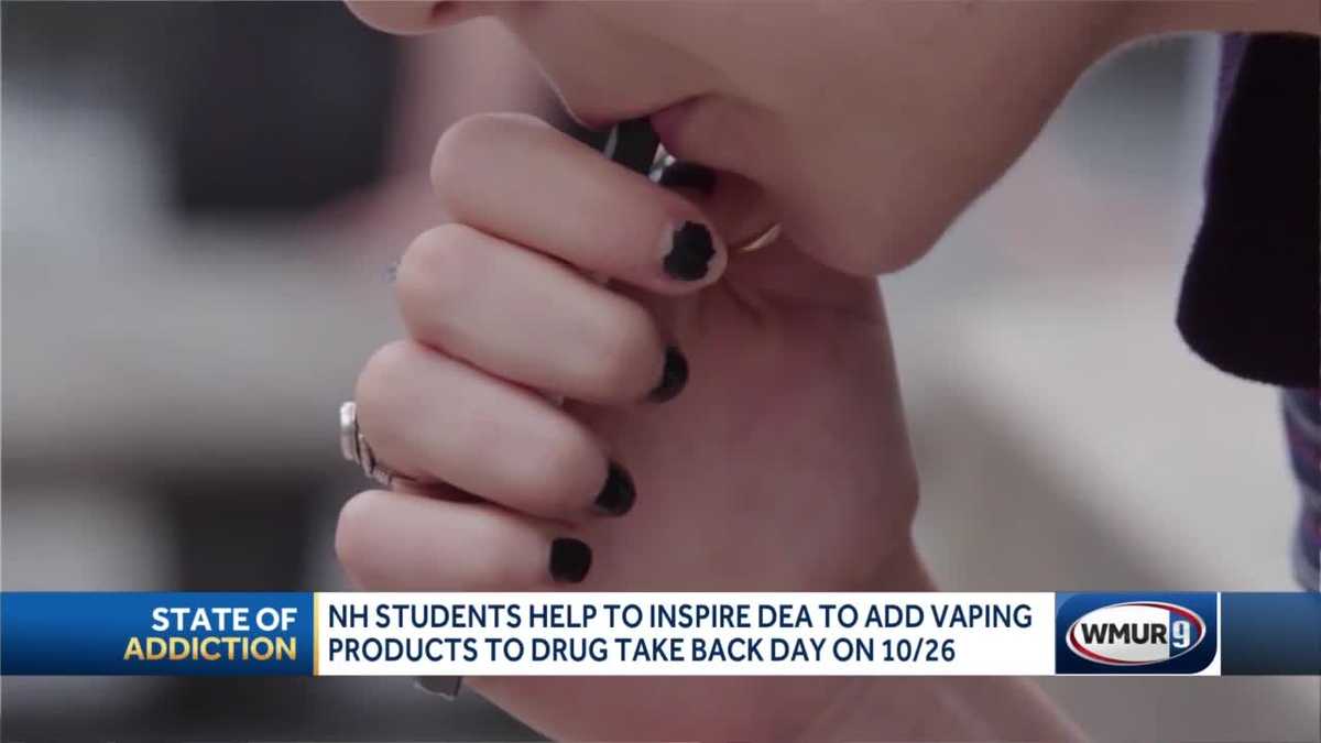 Vaping products to be collected on Drug Take Back Day