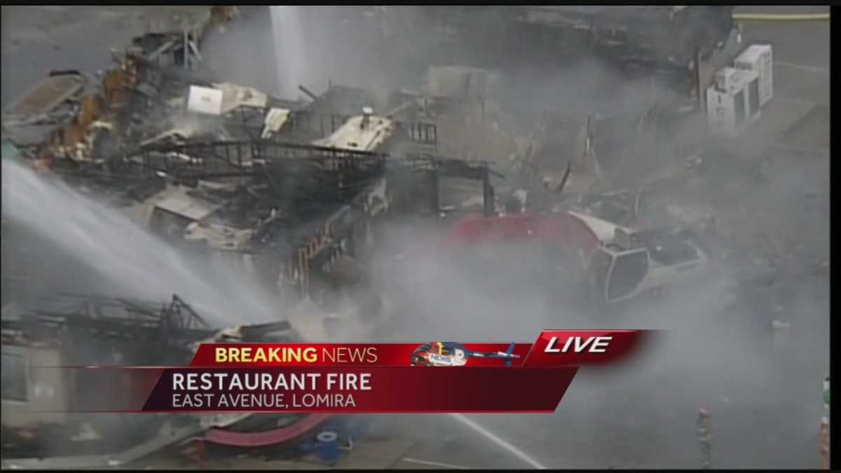 Gas station, restaurant destroyed by fire