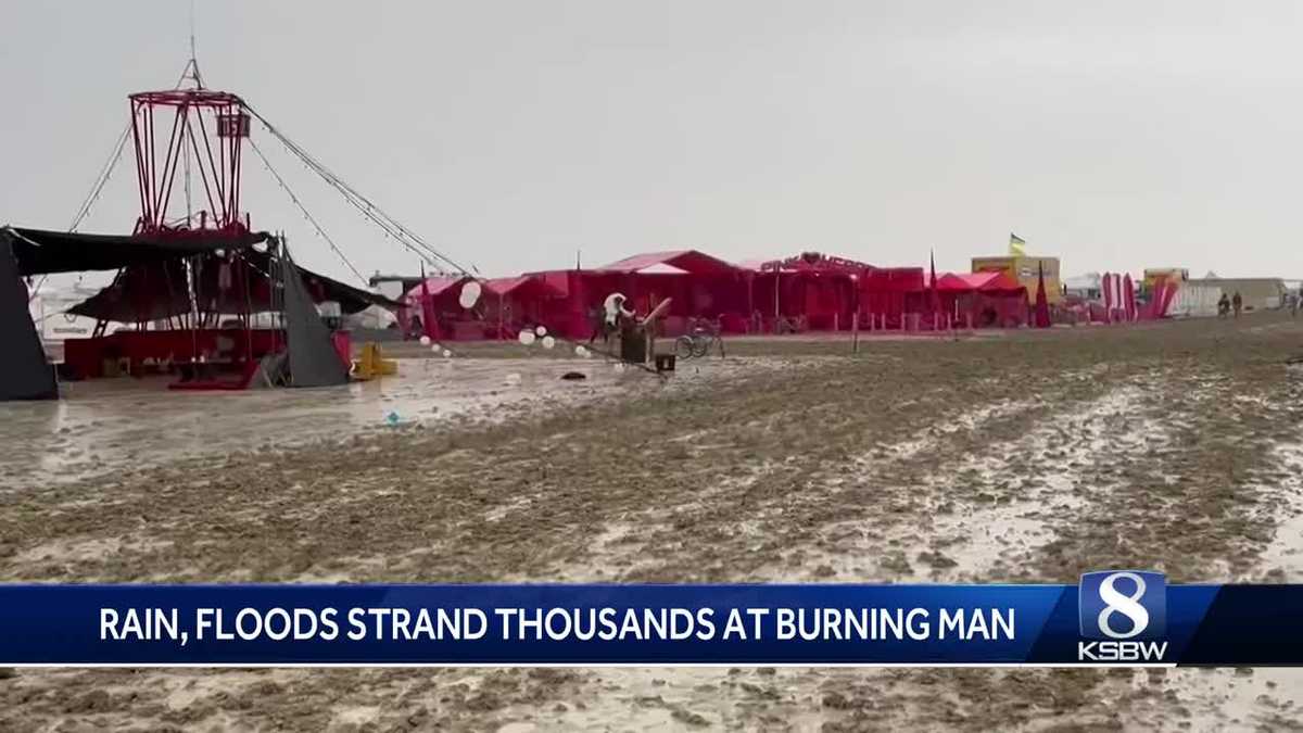 Death under investigation at Burning Man as flooding strands thousands ...