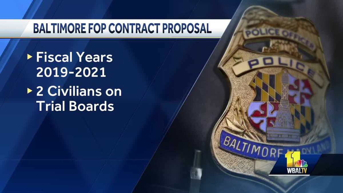 Baltimore FOP calls labor agreement with city 'less than ideal'