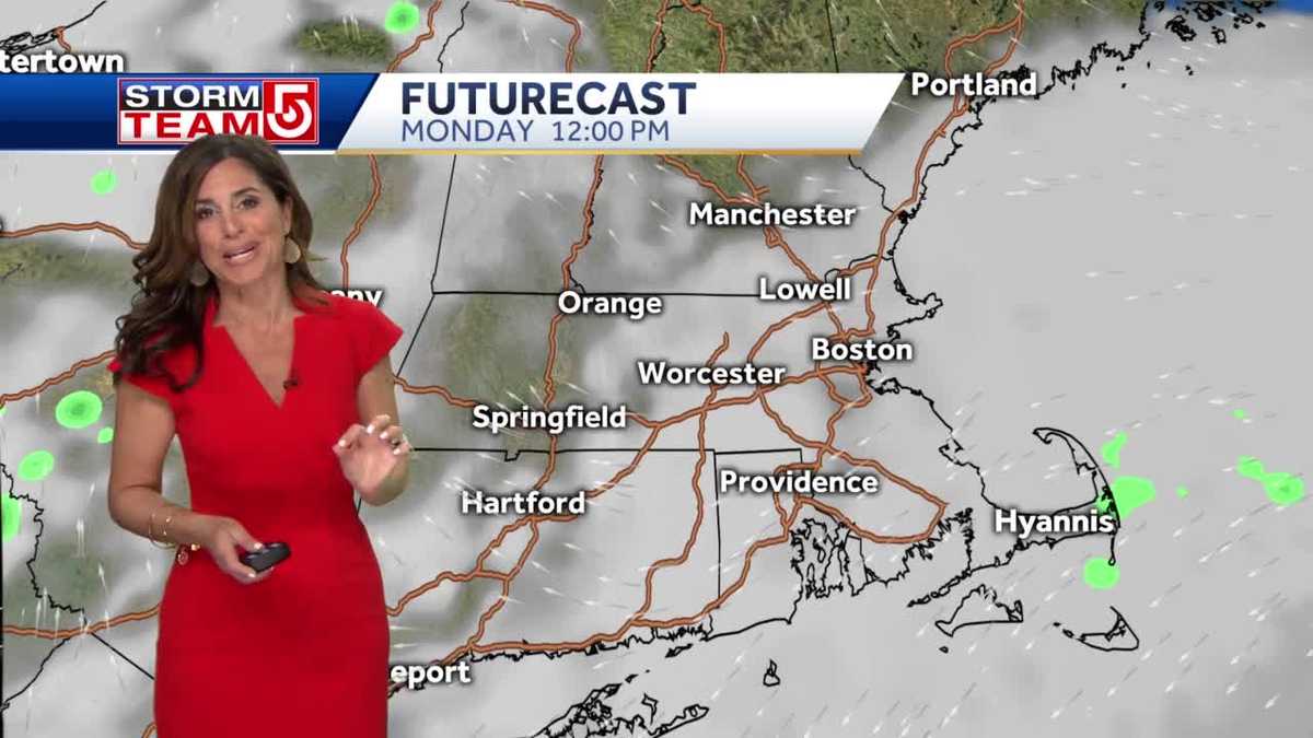 Video: Cloudy start with temps reaching 70