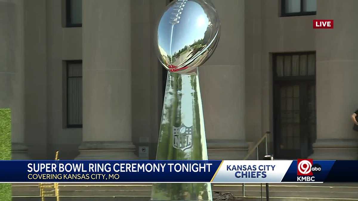 Kansas City Chiefs get Super Bowl rings at Nelson-Atkins ceremony