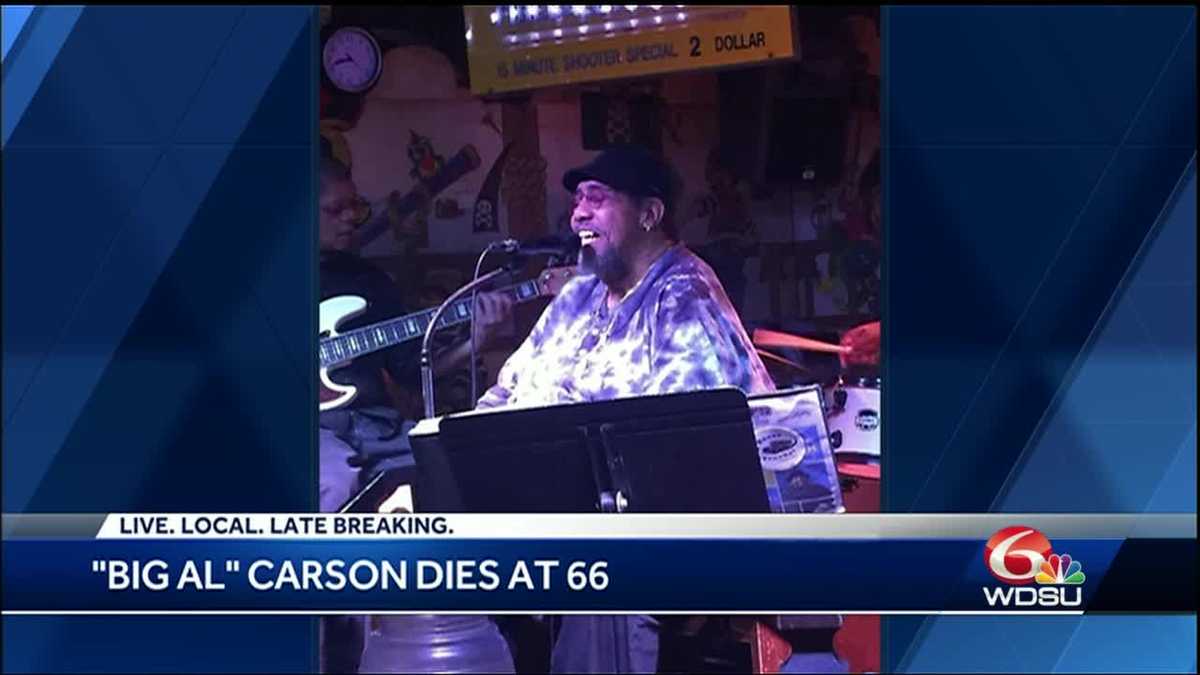 New Orleans singer "Big Al" Carson dies at age 66