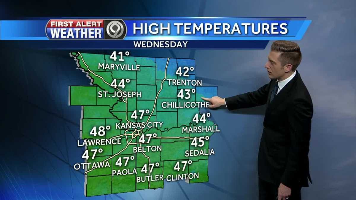 Warmer temps coming in next few days