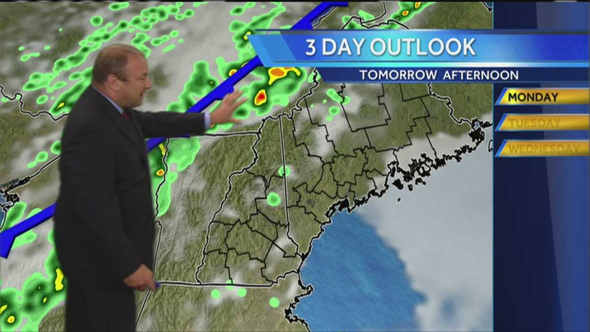 Russ' Monday morning forecast