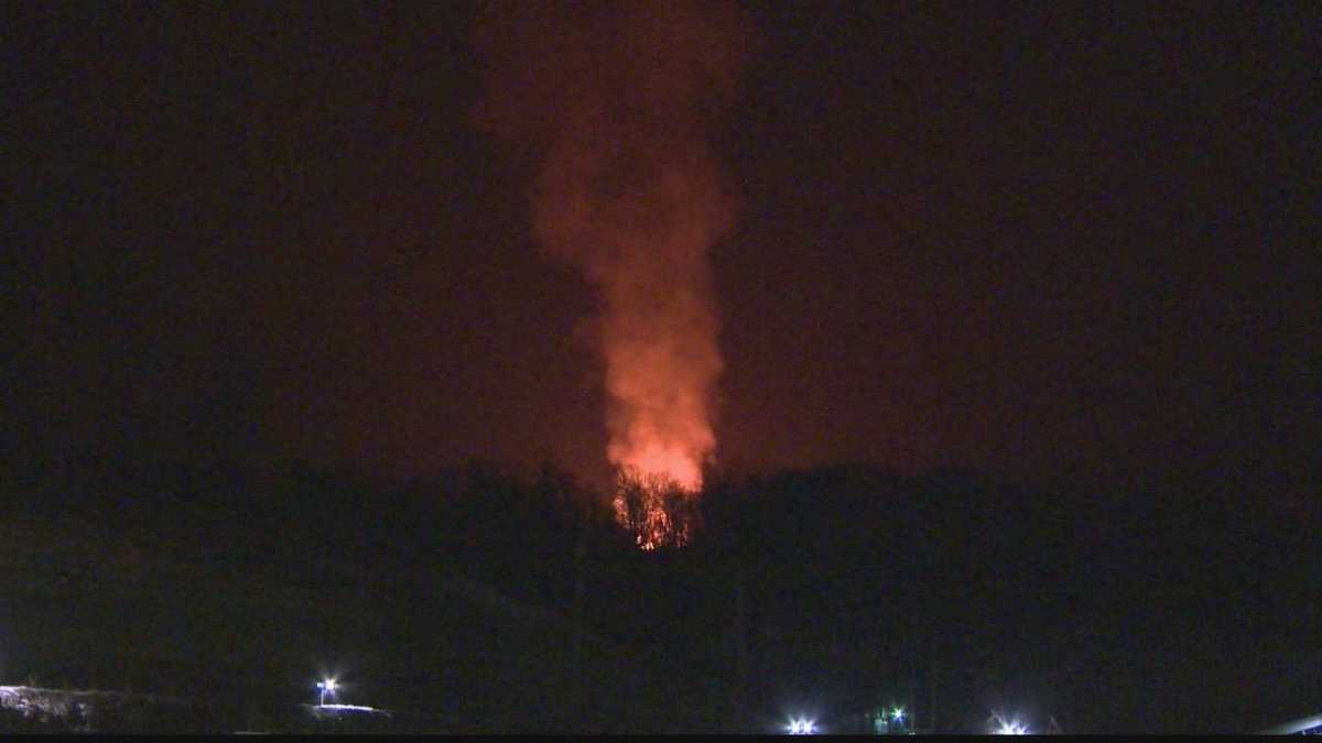One fire out, second still burning at natural gas well in Greene County