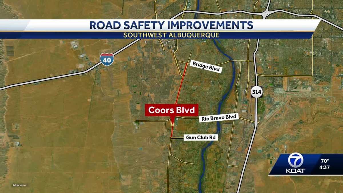 Open House to Address Coors Blvd Safety Fixes